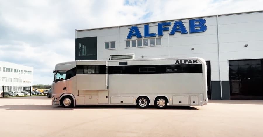 Alfab Hästlastbilar Om ALFAB